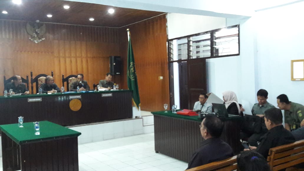 Acara Pembinaan dan Pengawasan Rutin oleh Hakim Tinggi Pengawas Daerah Pegadilan Tinggi Makassar